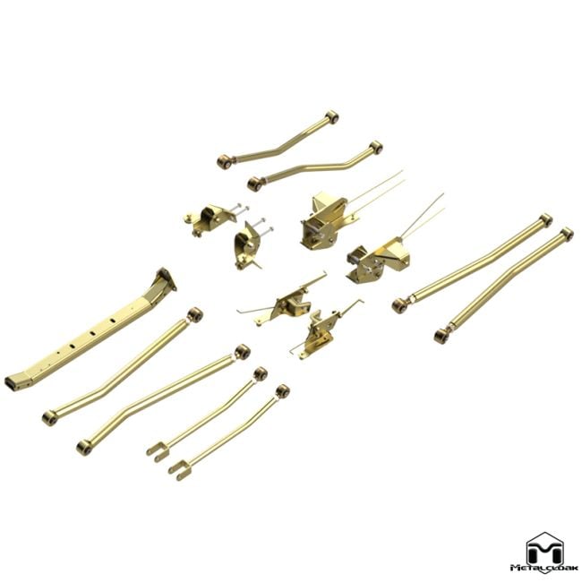 Metalcloak | Jeep JL Wrangler Unlimited Bolt On Four Link