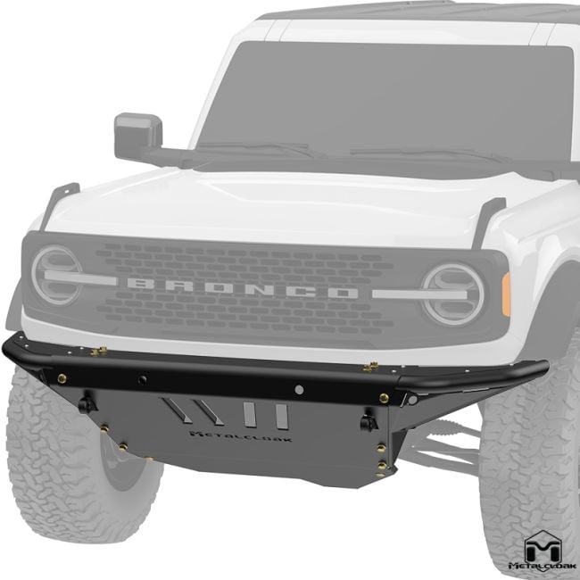 Bronco 6G Non Winch Front Bumper Shop Now | Metalcloak