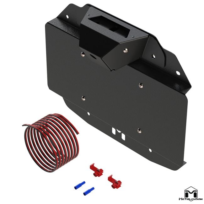Metalcloak's Jeep JL Wrangler Spare Tire Delete Kit and Camera Mount