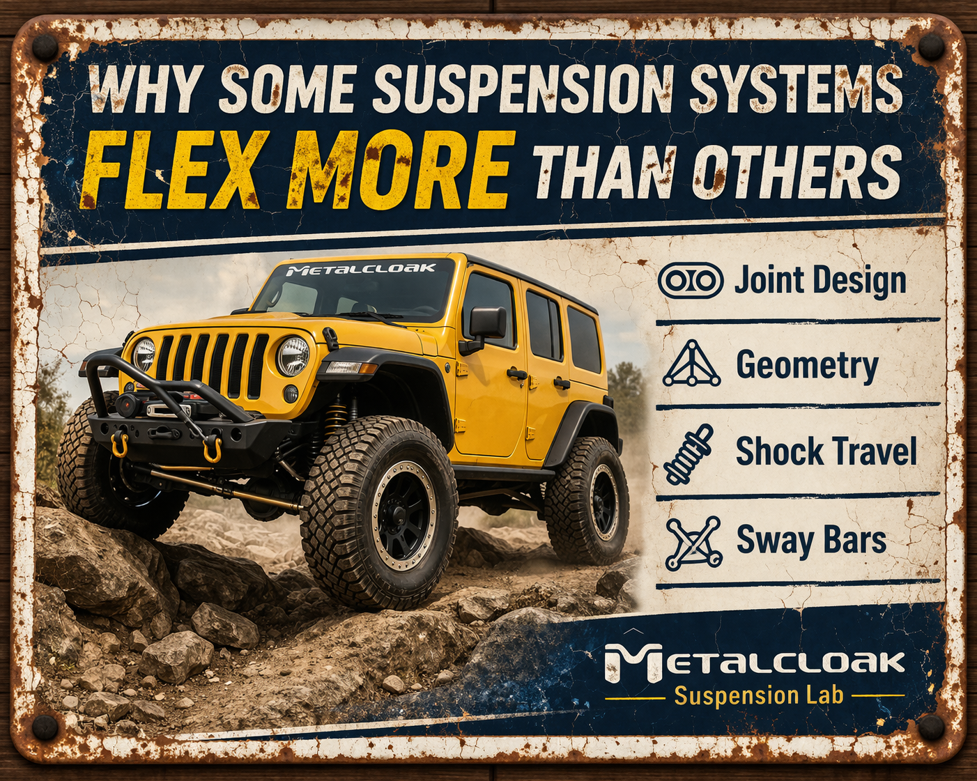 Why Some Suspension Systems Flex More Than Others